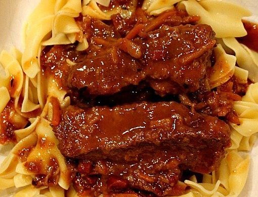 Easy Melt In Your Mouth Crockpot Ribs | A Cork, Fork, & Passport