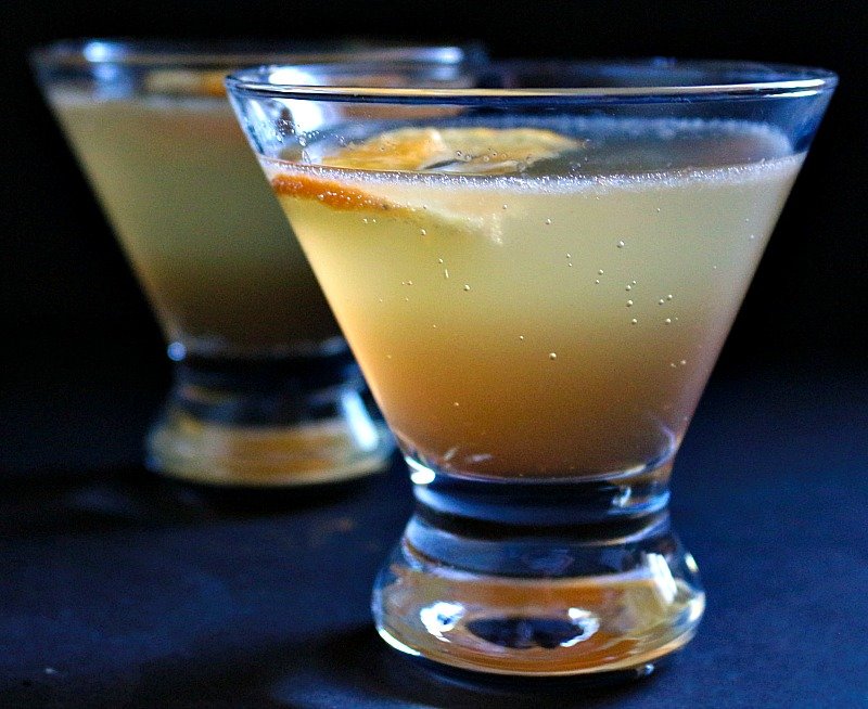 Mandarin Fig Brandy Cocktail | A Cork, Fork, & Passport